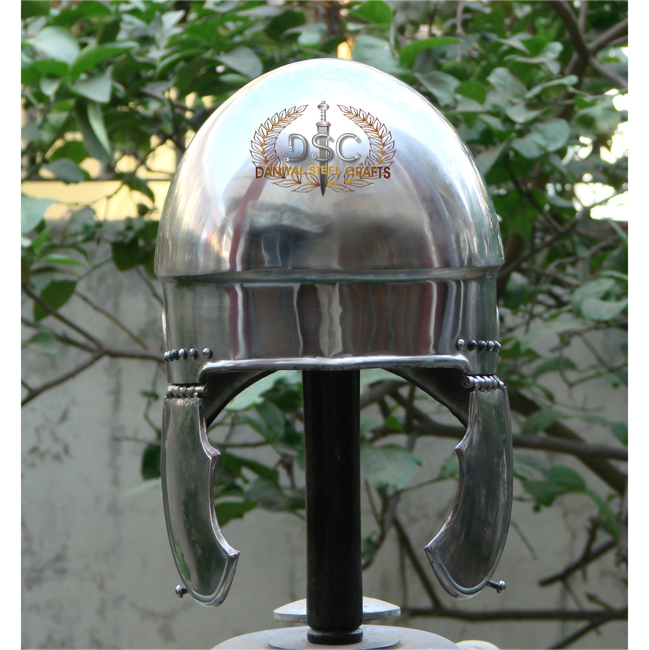 SAMNITE ATTIC HELMET Product Code: DSC-H216 – Daniyal Steel Crafts