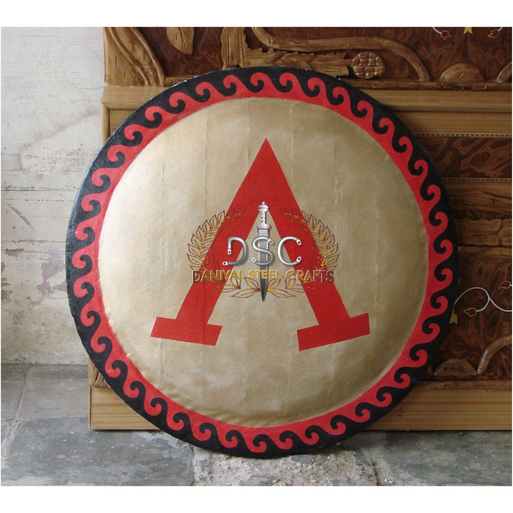 DSC-S103 GREEK SHIELD (LIGHT WEIGHT) – Daniyal Steel Crafts